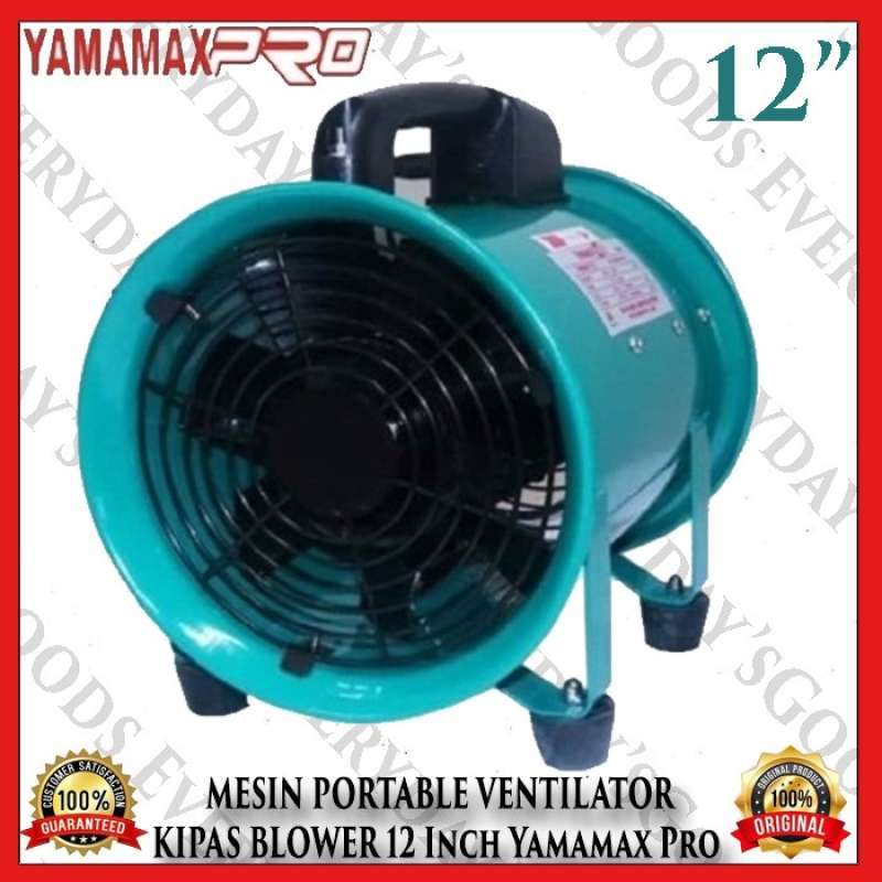 Promo Mesin Portable Ventilator / Exhaust / Blower YAMAMAX PRO 12 Inch ...