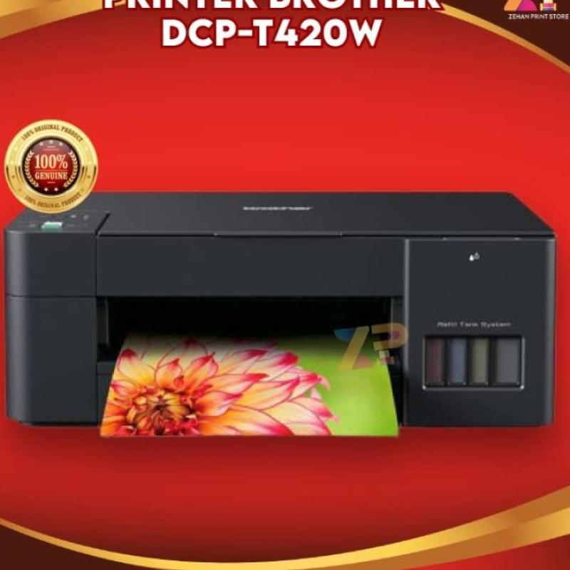 Promo Printer Brother Dcp T420W T420 W Refill Tank Wifi Wireless All-In ...