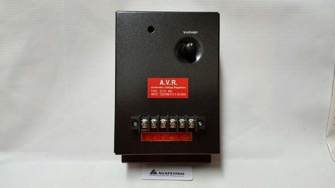 Promo AVR Genset type E110-40A lokal 3phase / AVR Generator Diskon 23% ...