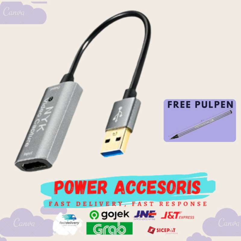 Promo USB 3.0 HDMI VIDEO CAPTURE STICK 4K 1080P WITH CABLE Diskon 23% ...