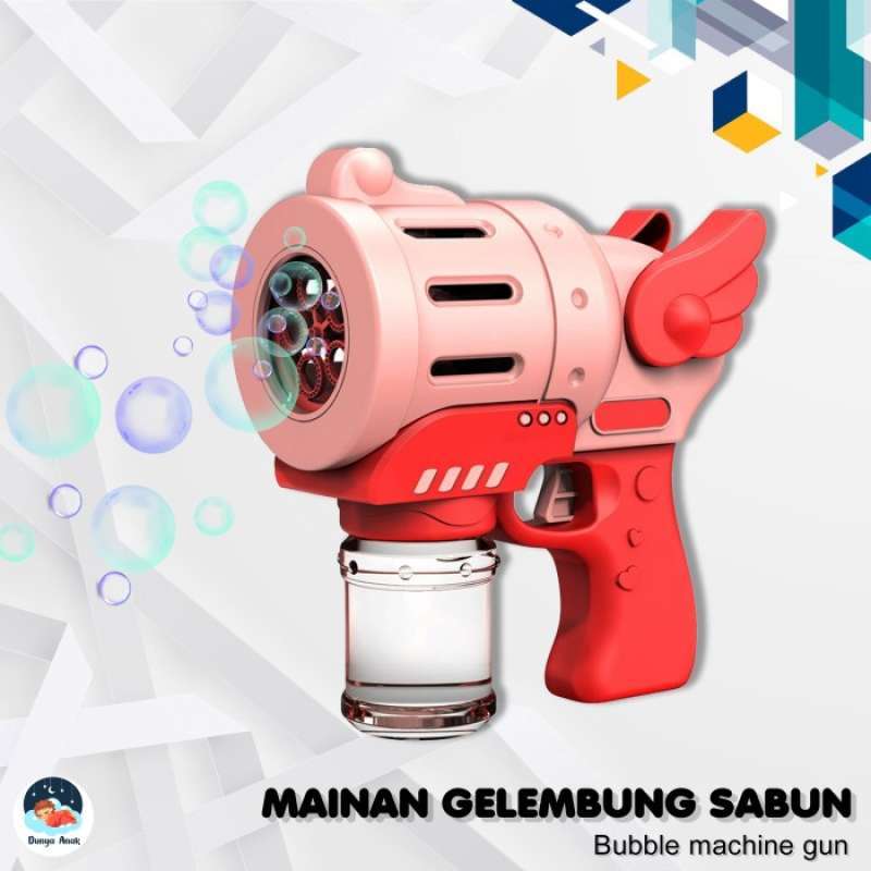 Promo Mainan Gelembung Sabun Bubble Water Machine Gun edukasi anak ...