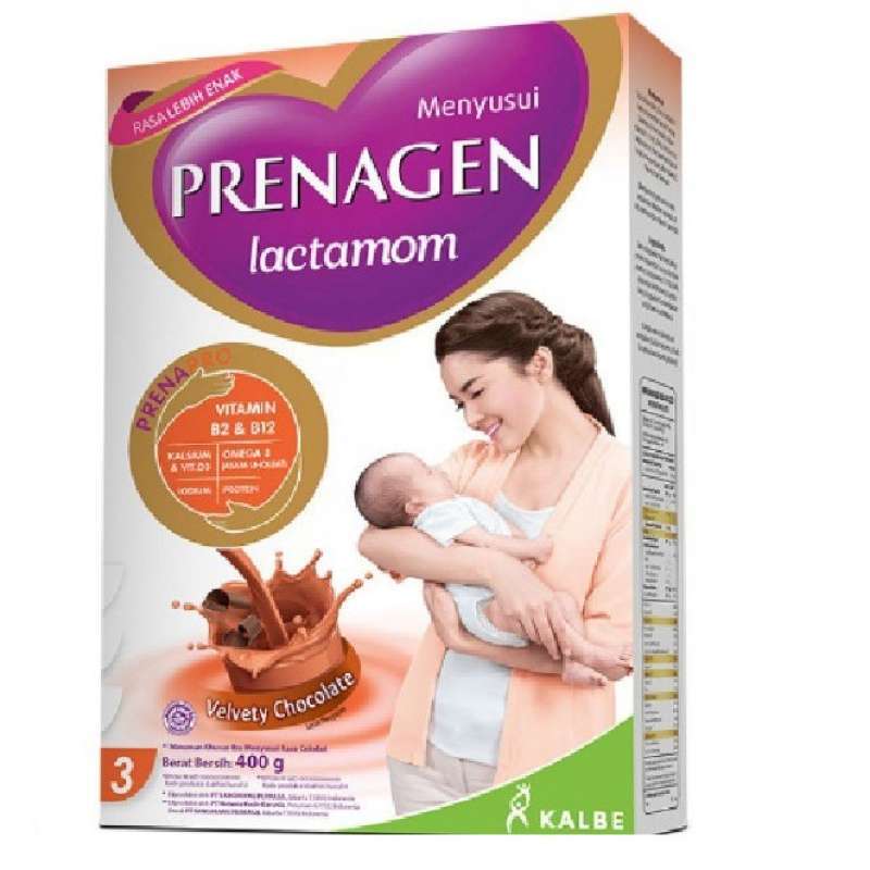 Promo Susu Ibu Hamil Prenagen Lacta Coklat 400 Gr Diskon 23% Di Seller ...