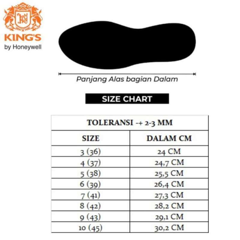 Jual Sepatu Safety Shoes Kings Kwd 205cx Original By Honeywell Di ...