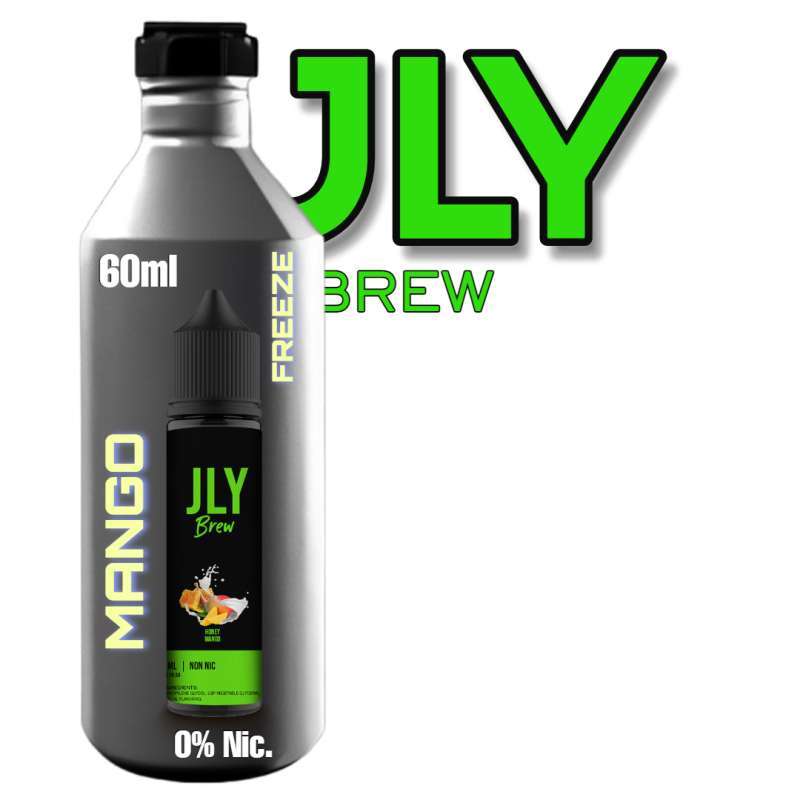 Promo FREEBASE TASTY LIQUIDS Vape Blueberry Banana JLY BREW 60ML Liquid ...