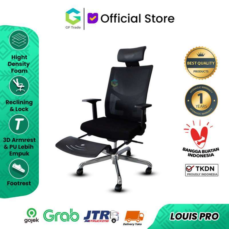 Jual Kursi Kantor , Kursi Jaring , Kursi Gaming Louis Pro Chair (baru ...
