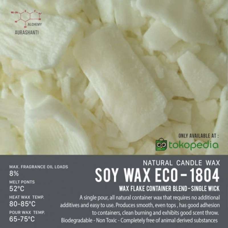 Jual Soy Wax Eco AS-1804 / Wax Flakes for Container / Retail di Seller ...