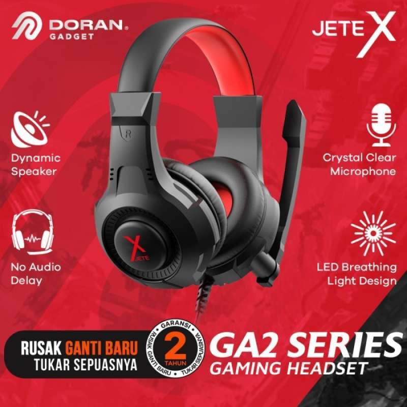 Promo Headset Gaming| Headphone Gaming Jete-X Ga2 Series - Garansi 1Th ...