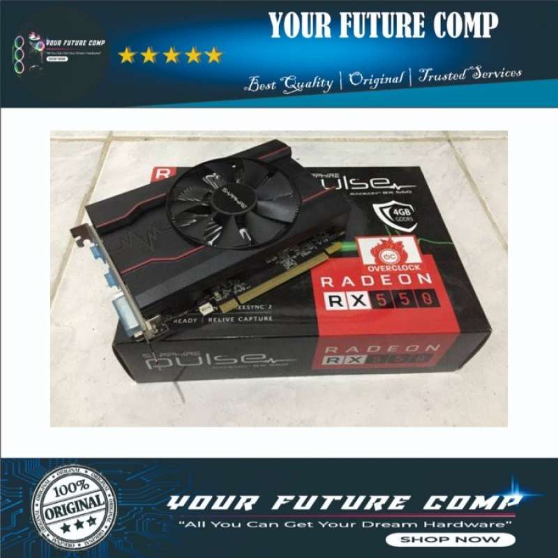 Promo Vga Pc Amd Sapphire Rx 550 4Gb | Rx550 4 Gb Gddr5 128Bit Gaming Diskon 23% di Seller ...