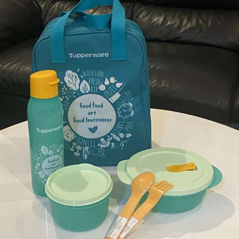 Jual Tupperware Go Green Set Bekal Komplet [a10] Di Seller Laris Plaza ...