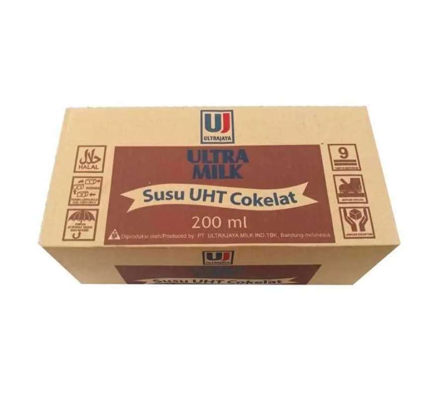 Jual Susu Ultra 200 Ml Coklat / Karton / 24 Pcs Di Seller Agen Sembako ...