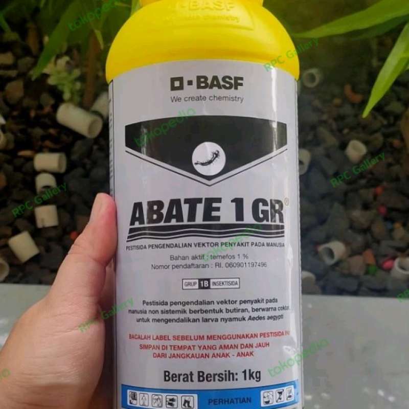Promo Obat Racun Pembasmi Nyamuk Larvaciding Abate 1Gr Diskon 17% di ...