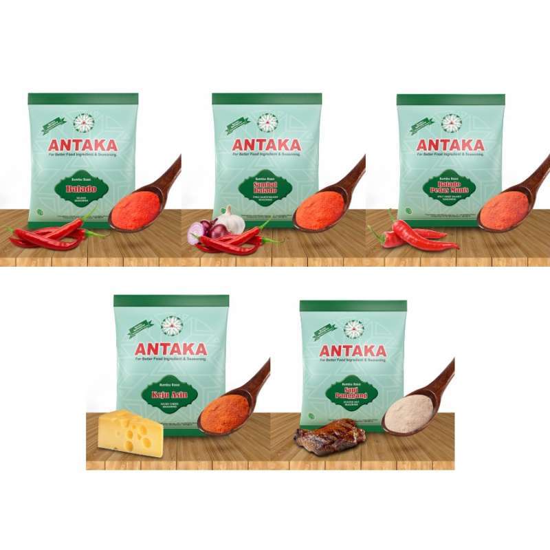 Promo Antaka Bumbu Tabur Serbaguna Banyak Rasa 100gr - Balado Diskon 33 ...