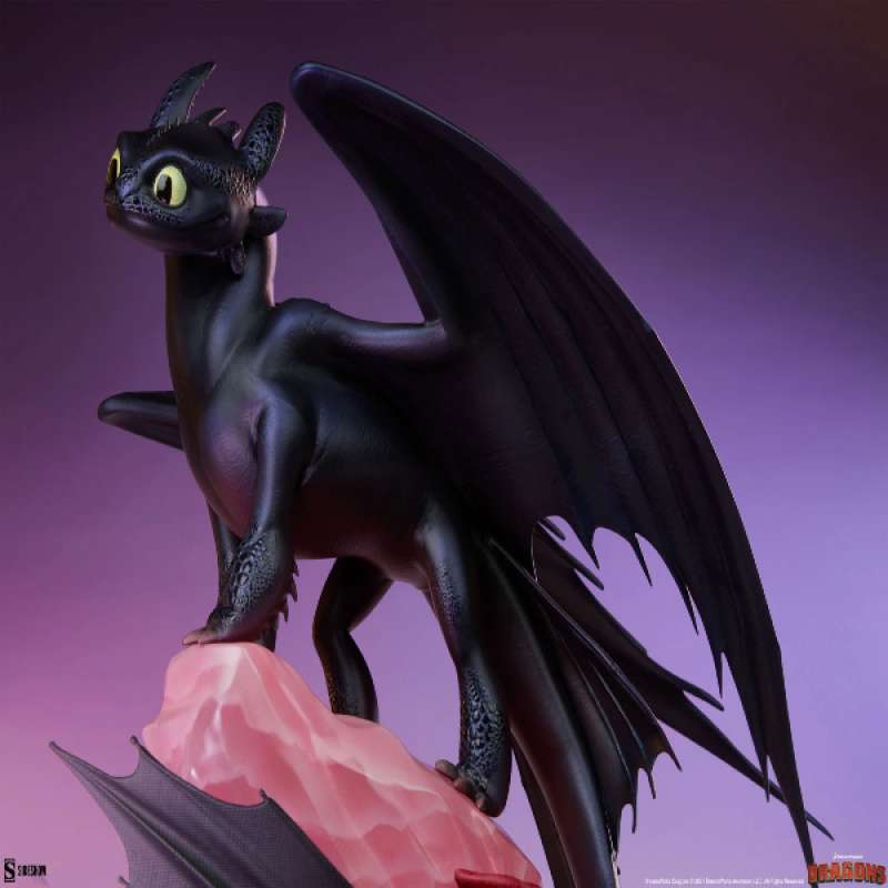 Jual ORIGINAL SIDESHOW TOOTHLESS STATUE HOW TO TRAIN YOUR DRAGON 200615 ...