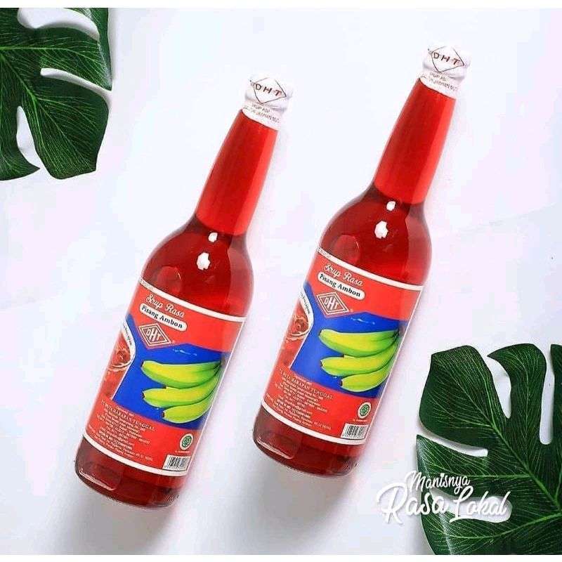 Promo Dht Pisang Ambon Syrup [620ml] Asli Makassar Diskon 23% Di Seller ...