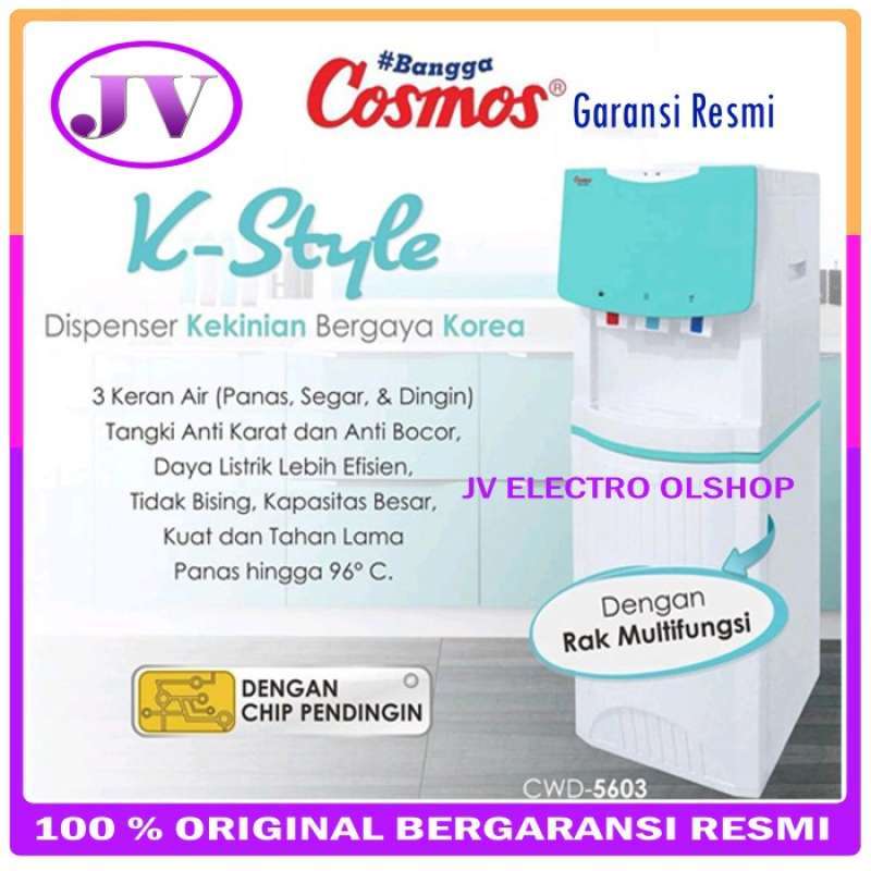 Promo Dispenser Cosmos Cwd 5603 / Dispenser Galon Atas Cosmos 3 Kran ...