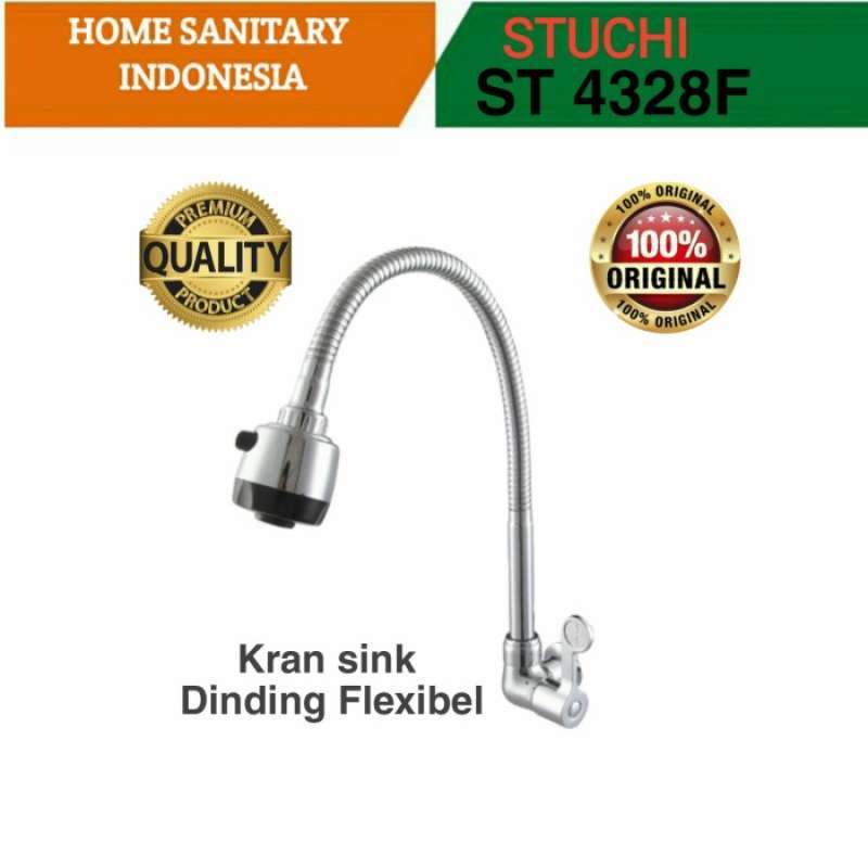 Promo Stuchi St4328f Kran Sink Flexibel Kran Cuci Piring Dingin Dari ...