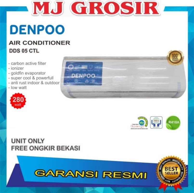 Promo Ac Denpoo Dds 05 Ctl 0.5 Pk 1/2 Pk R410 Platinum Low Watt Unit Only Diskon 23% Di Seller ...