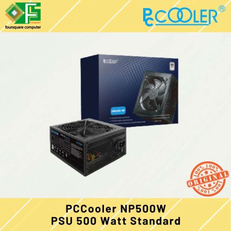 Jual Pccooler Pluses Hw500-np Psu 500 Watt | Power Supply 500w Garansi ...