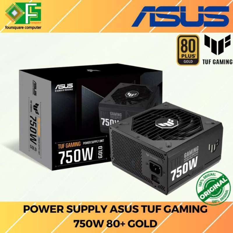 Jual PSU Asus TUF Gaming 750W Gold Full Modular | Power Supply 750 Watt di Seller Foursquare ...