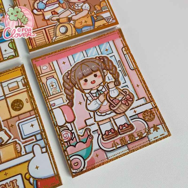 Jual Sticker Book Momo Series Buku Stiker Kecil Small Hadiah Sekolah ...