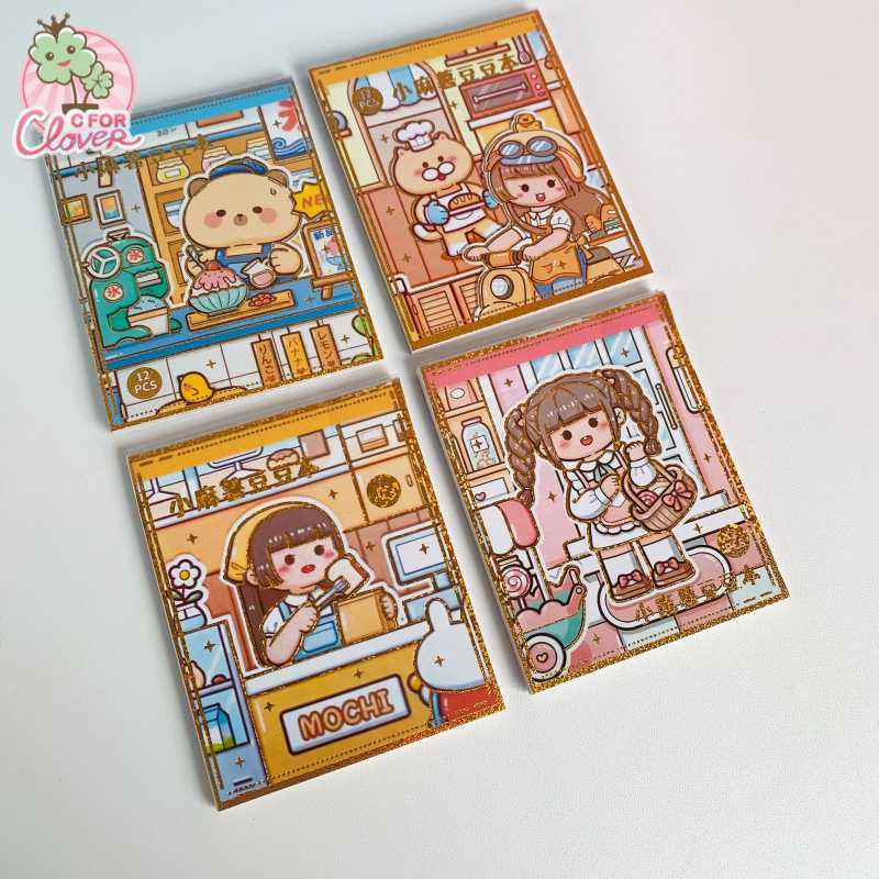 Jual Sticker Book Momo Series Buku Stiker Kecil Small Hadiah Sekolah ...