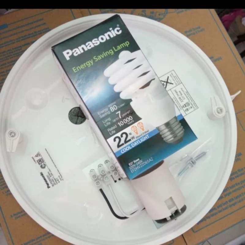 Promo Ceiling led panasonic / kap baret / led plafon panasonic outbow ...