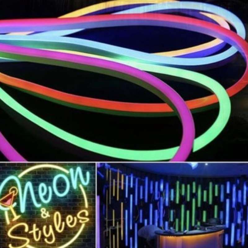 Promo 5 Meter Led Neon Flexible 24V Warna Neon Flex 24 Volt 5M ...