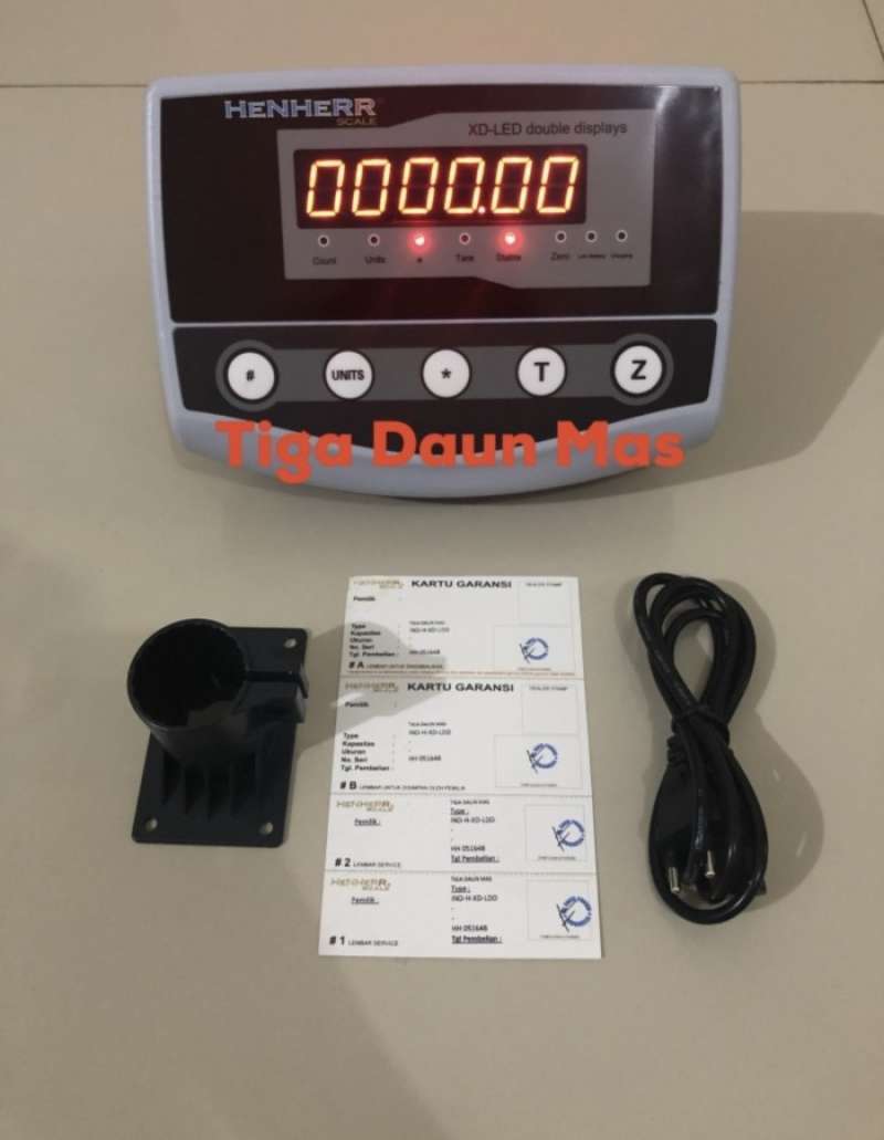Promo Indikator/ Kepala Timbangan Henherr Double Display Diskon 23% Di Seller Sentra Molica ...