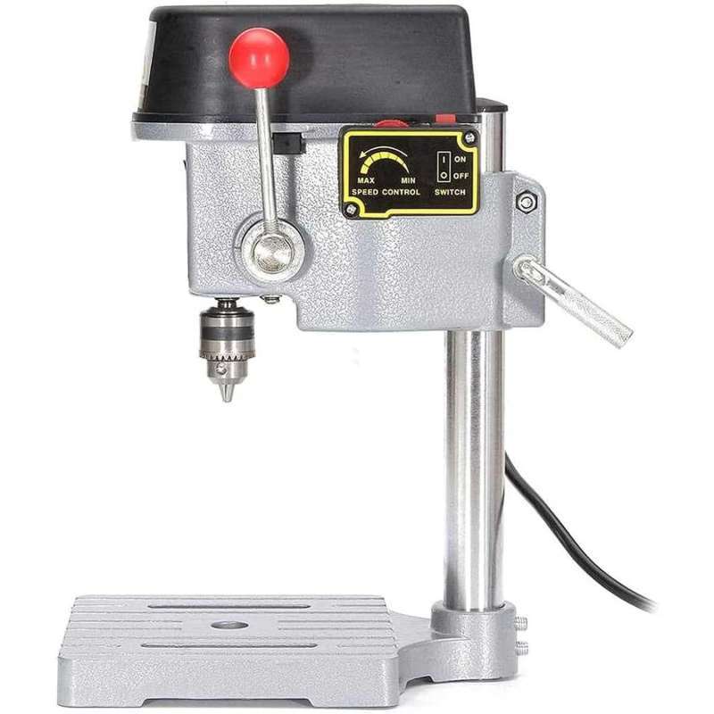 Jual Surom Mesin Bor Duduk Mini Bench Drill Press 0.6-6.5mm 340w ...