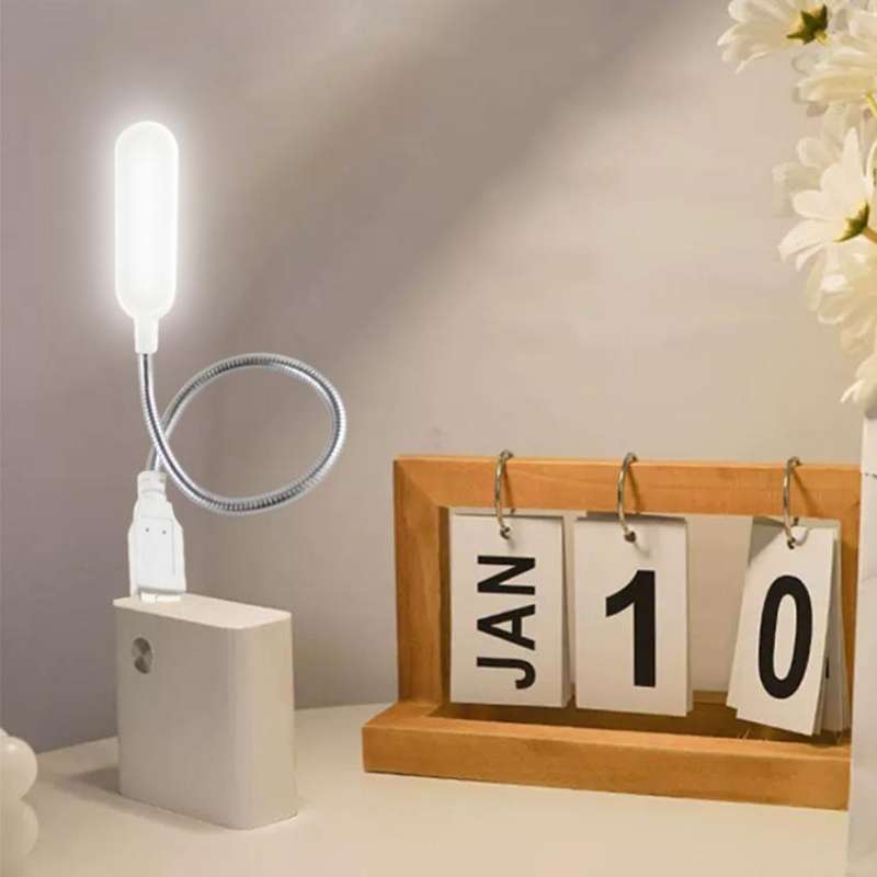 Jual Lampu Baca Mini Led Reading Lamp Flexible Usb Plug 5v 1w Fm105 ...