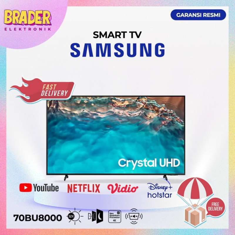 Jual Samsung 70bu8000 70 Inch Crystal Uhd 4k Smart Tv Di Seller Brader ...