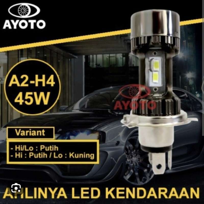 Promo Lampu Utama Led Motor H4 Hs1 M4a Scoopy Fi Cb 150 250 Byson ...