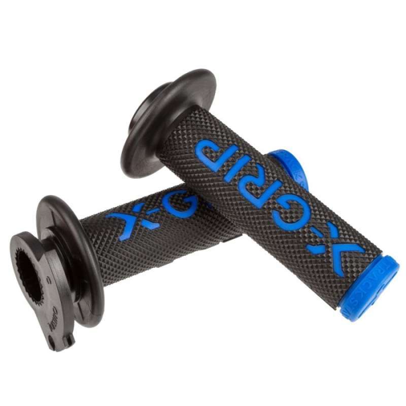 Promo Handgrip X-grip Braaaap Grips W/ Lock-grip Technology Blue Baru ...