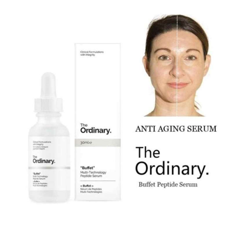 Promo The Ordinary Buffet Multi Technology Peptide Serum 30ml Diskon 23 ...