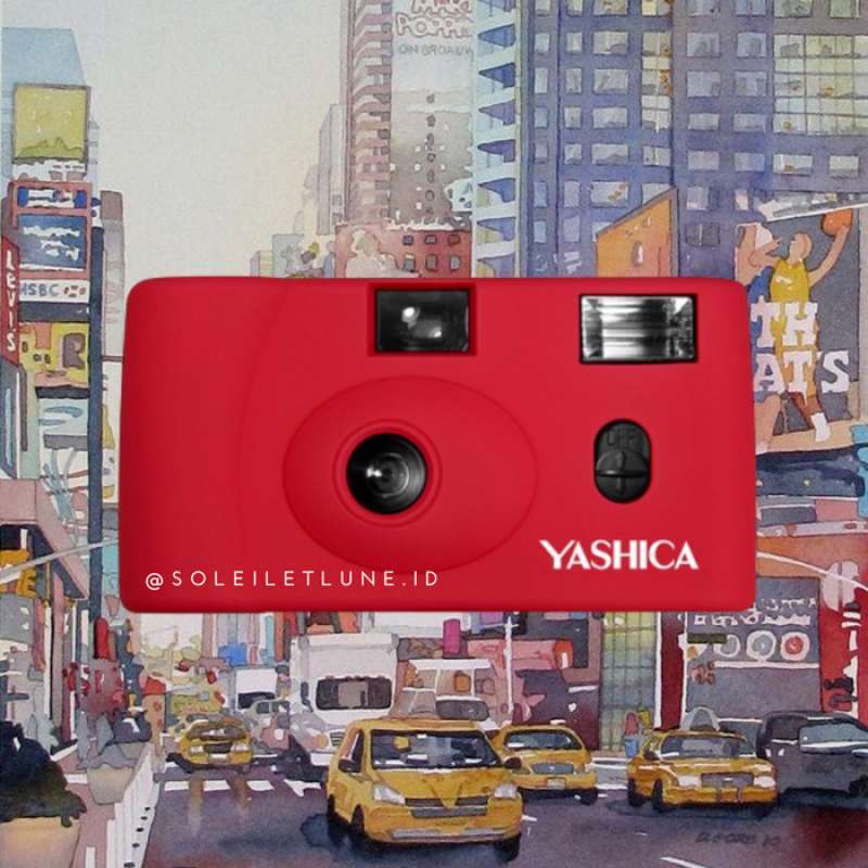 Jual (original) Yashica Mf-1 Snapshot Art Camera - Cobalt Blue Di ...