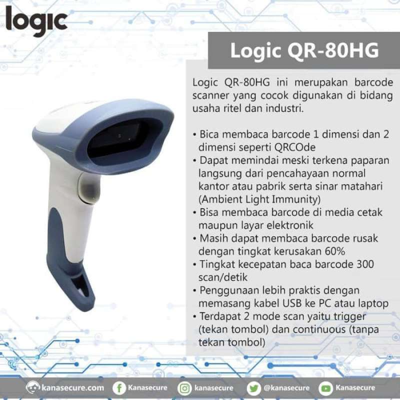 Promo Barcode Scanner Qr Code Logic Qr-80hg - Otomatis Scan - Bisa Scan ... Promo Barcode Scanner Qr Code Logic Qr-80hg - Otomatis Scan - Bisa Scan ...
