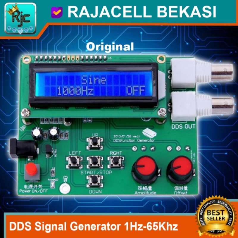 Promo Dds Function Signal Generator Module 1hz - 65khz Sine Squaresaw Wave Diskon 23% Di Seller ...