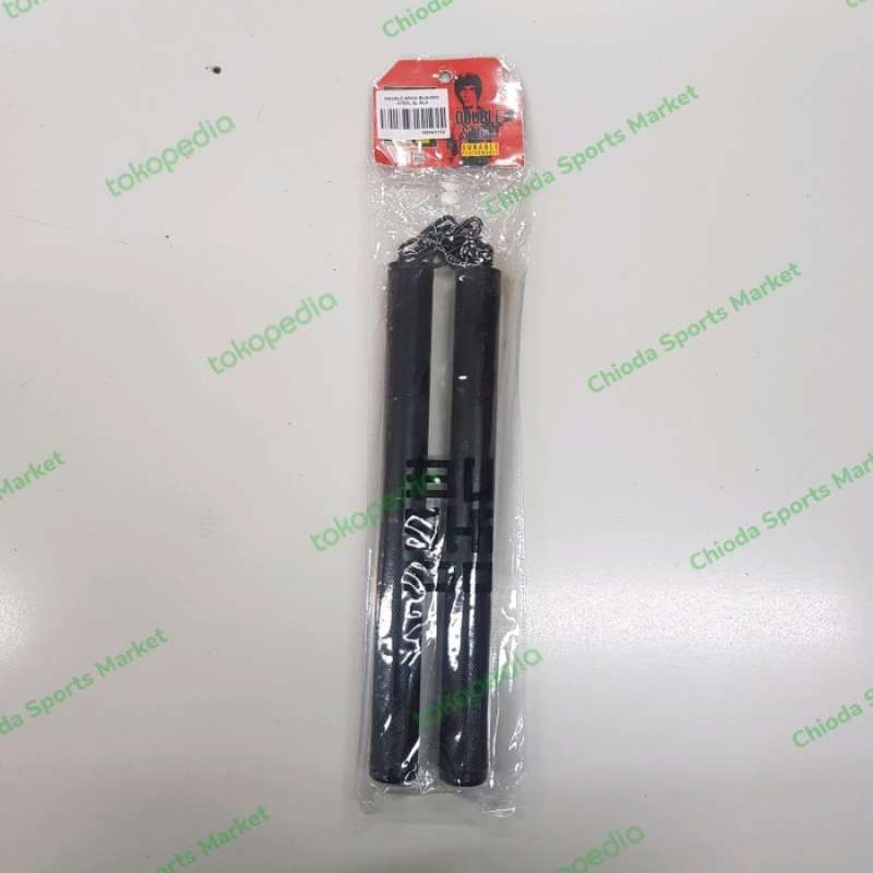 Jual Double Stick Stik Toya Tongkat Nunchaku Bushido Steel Besi Xl ...