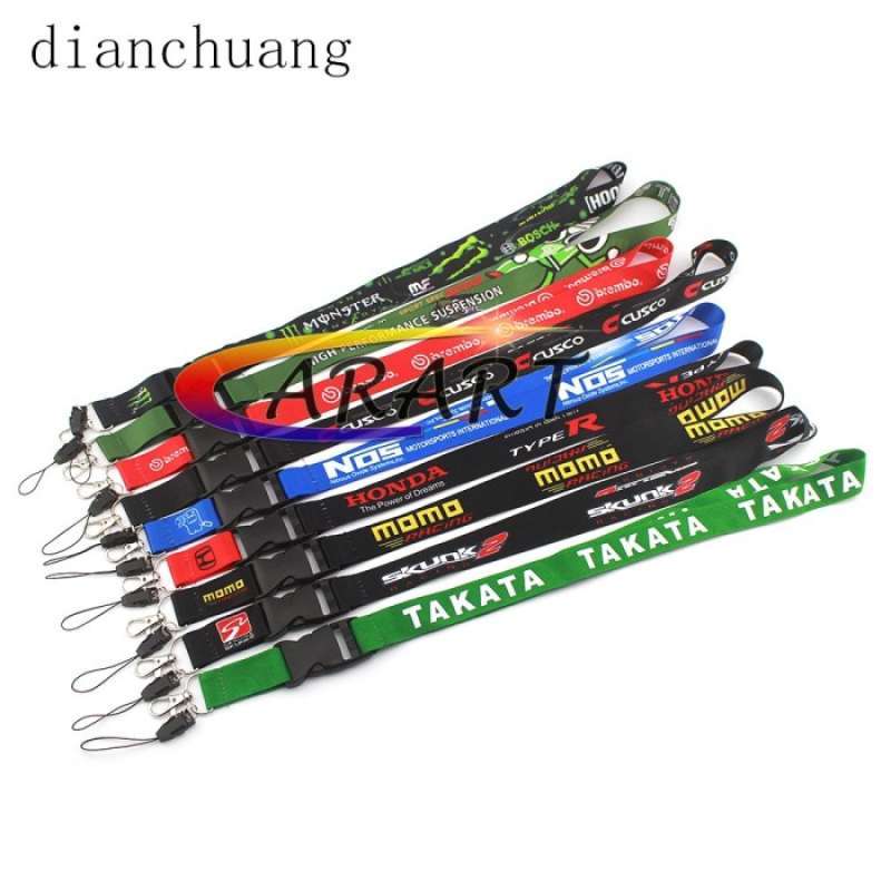 Jual Momo Takata Neck Strap Gantungan Kunci Jdm Lanyard Untuk Holder Id ...