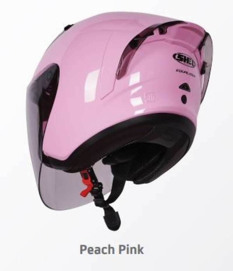 Jual Helm Shel Equalizer Solid Half Face Helmet - Black L Di Seller ...