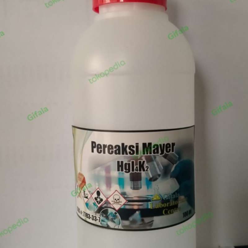 Promo Pereaksi Mayer/reagen Mayer/larutan Mayer For Alkaloid Analisis ...