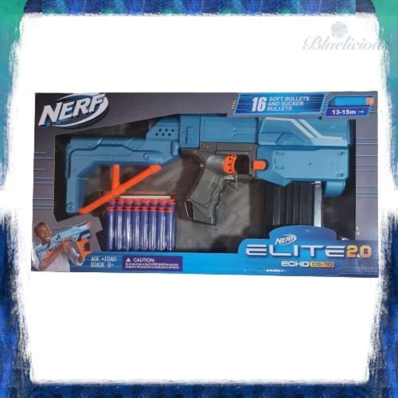 Promo Nerf Elite 2.0 Echo - Pistol Mainan Diskon 23% Di Seller ...