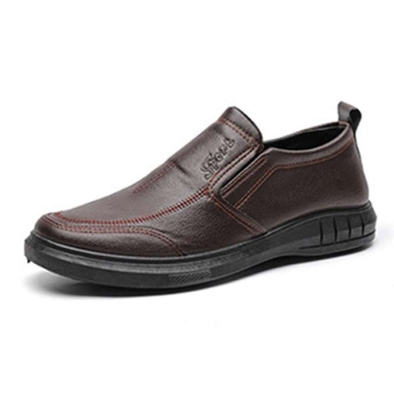 Jual Sepatu Formal Pria Spatu Slip On Kulit Kerja Kantor Office Pormal ...