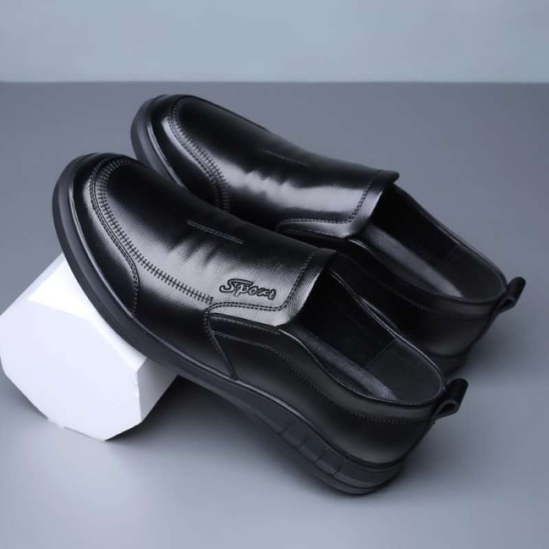 Jual Sepatu Formal Pria Spatu Slip On Kulit Kerja Kantor Office Pormal ...