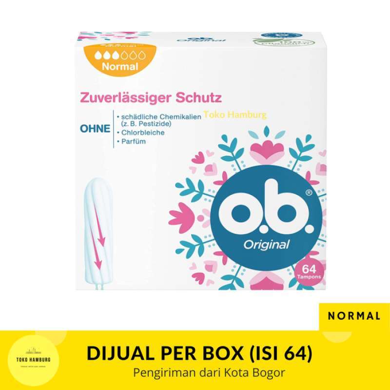 Jual Tampon Ob Original Normal Per Box Isi 64 Di Seller Pro-id ...