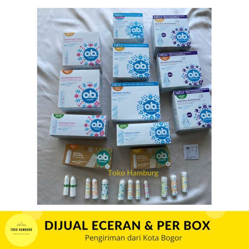 Jual Tampon Ob Original Normal Per Box Isi 64 Di Seller Pro-id ...
