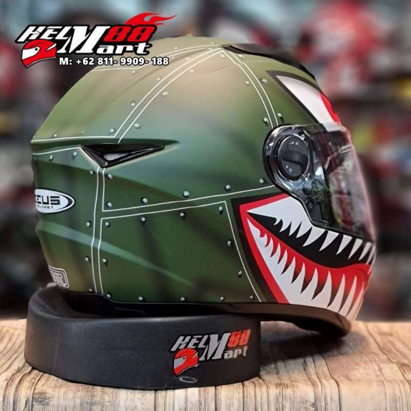 Promo Zeus 811 Al38 Helm Zeus Zs811 Helm Full Face Zs-811 (free Smoke ...