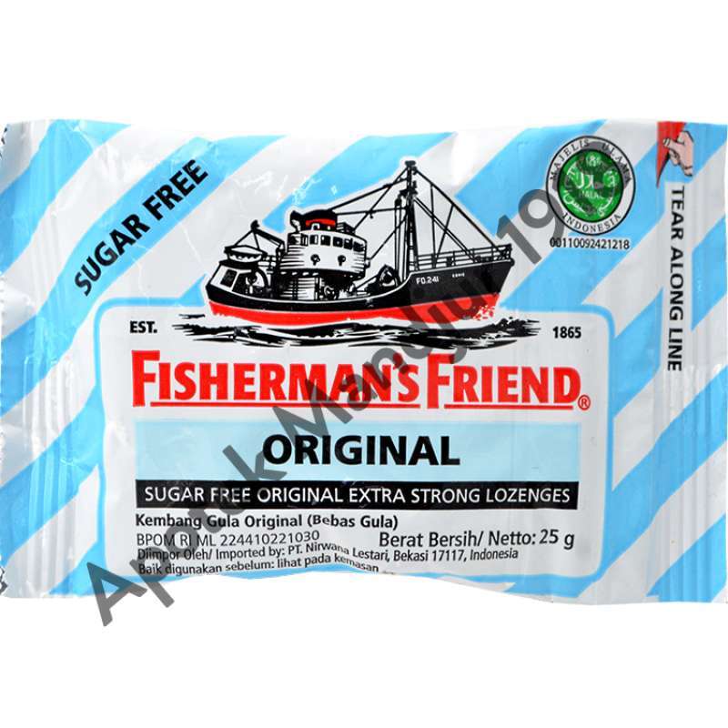 Promo Fisherman's Friend Original Sugar Free - Permen Pelega ...