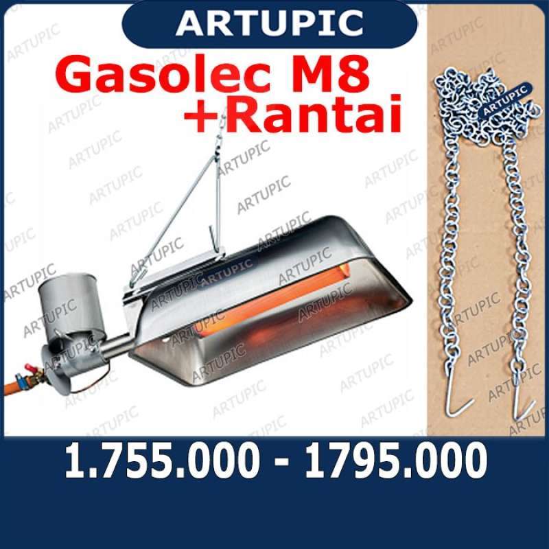 Promo Gasolec M8 Pemanas Kandang Ayam Infrared Gas Brooder Heater ...