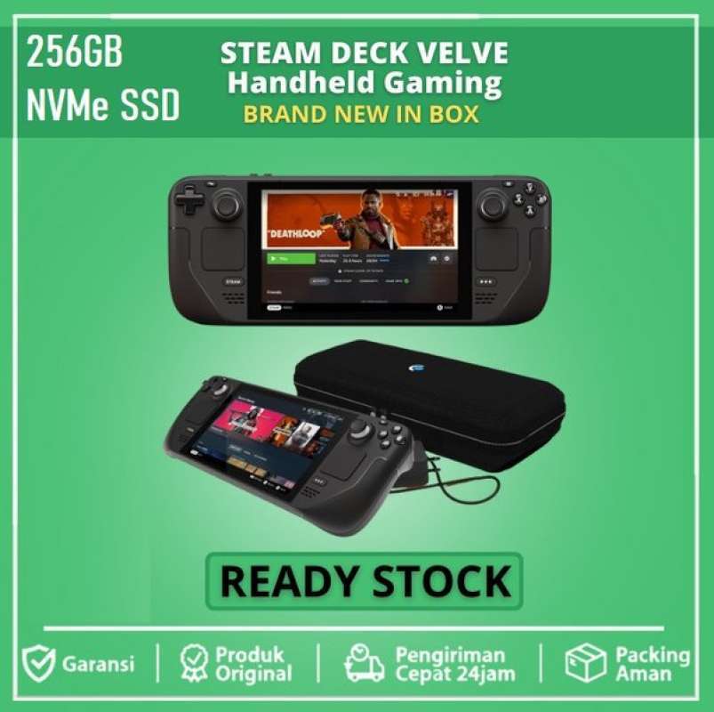 Jual Valve Steam Deck 256gb - Handheld Gaming Console Steamos Steamdeck ...